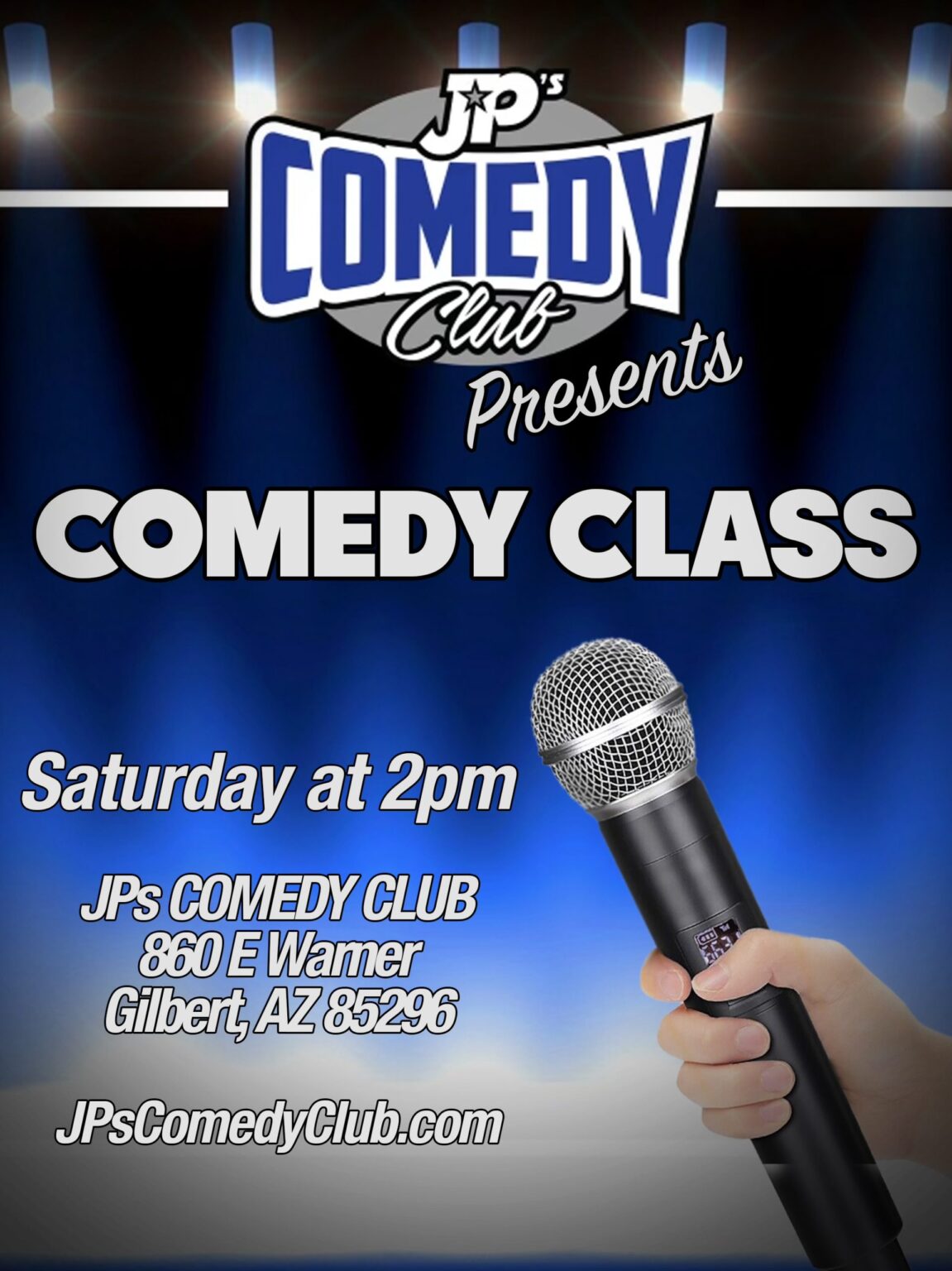 Events and Tickets – JP’S Comedy Club